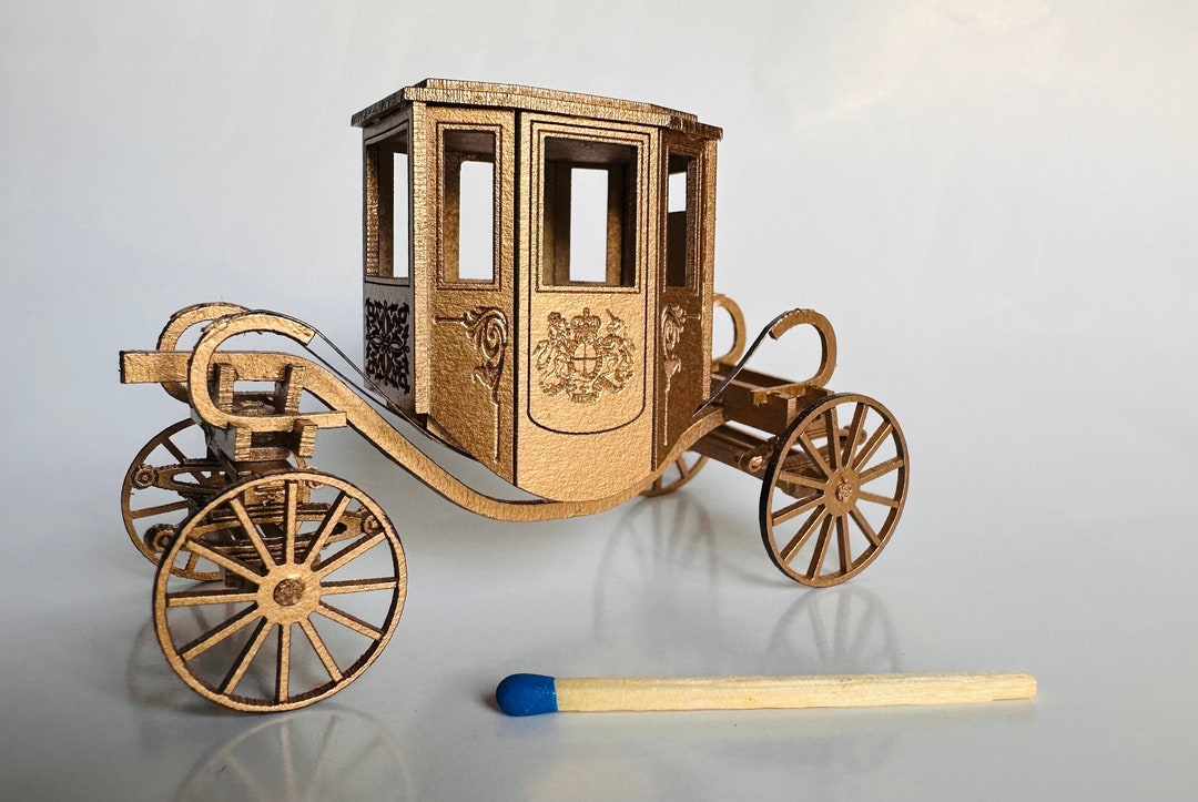 1/48th Kit, Royal Carriage, Quarter Scale - Etsy
