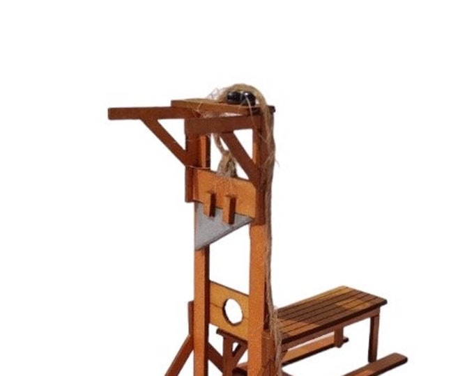 KIT, Guillotine, 1/48th, Quarter Scale, Dollhouse Miniature - Etsy
