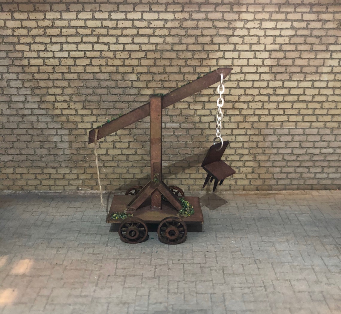 1/48th Kit Witchs Dunking Chair Quarter Scale - Etsy
