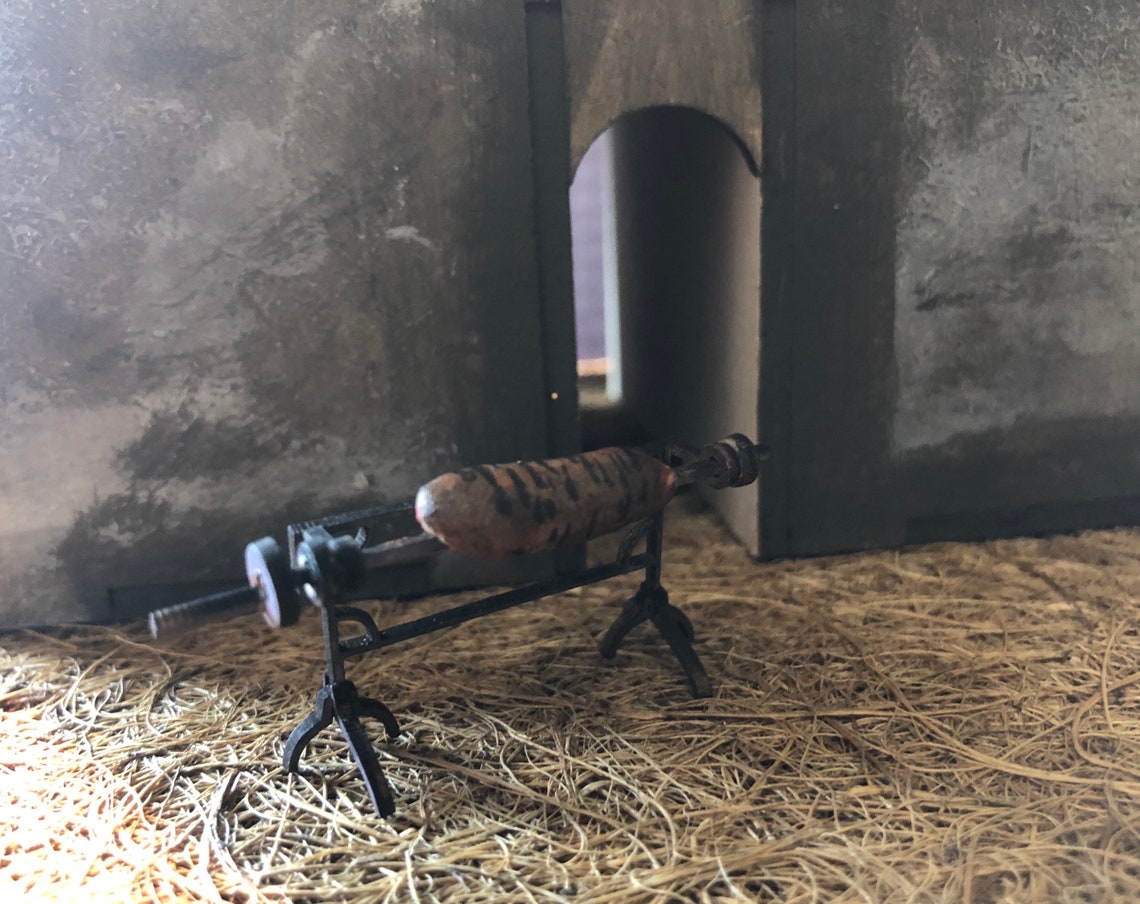 1/48th Kit Medieval Fire Spit Quarter Scale - Etsy