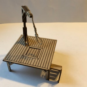 KIT, Gallows/hangman’s Noose, 1/48th, Quarter Scale, Dollhouse ...