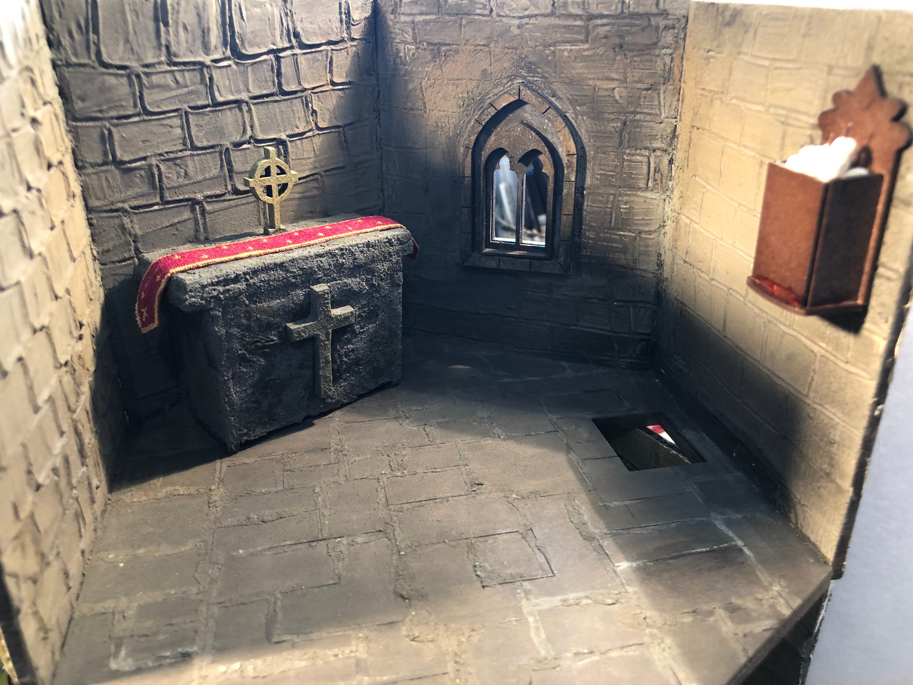 1/24th Kit Medieval Altar half Scale - Etsy