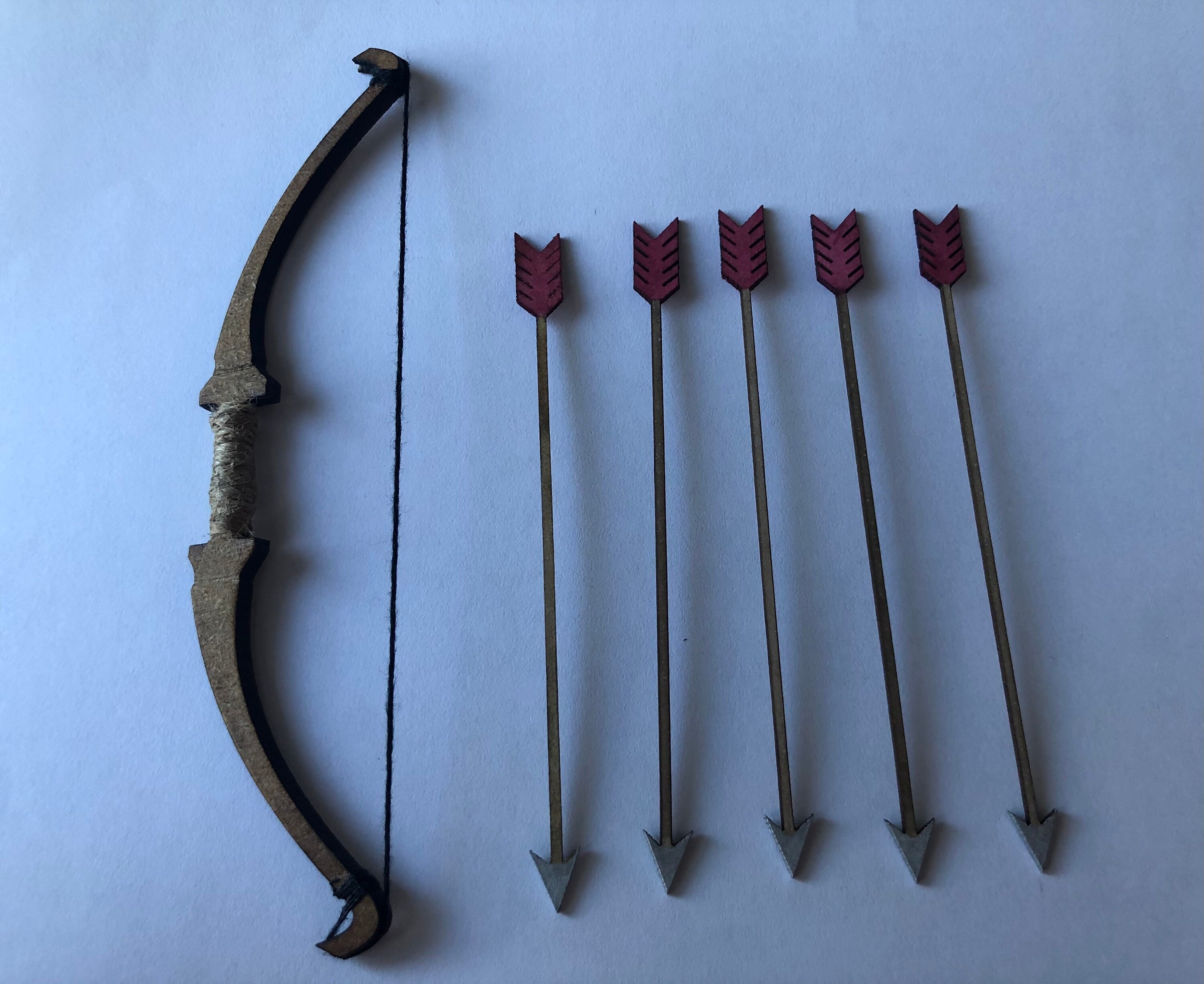 1/12th Kit Bow and Arrows Set | Etsy