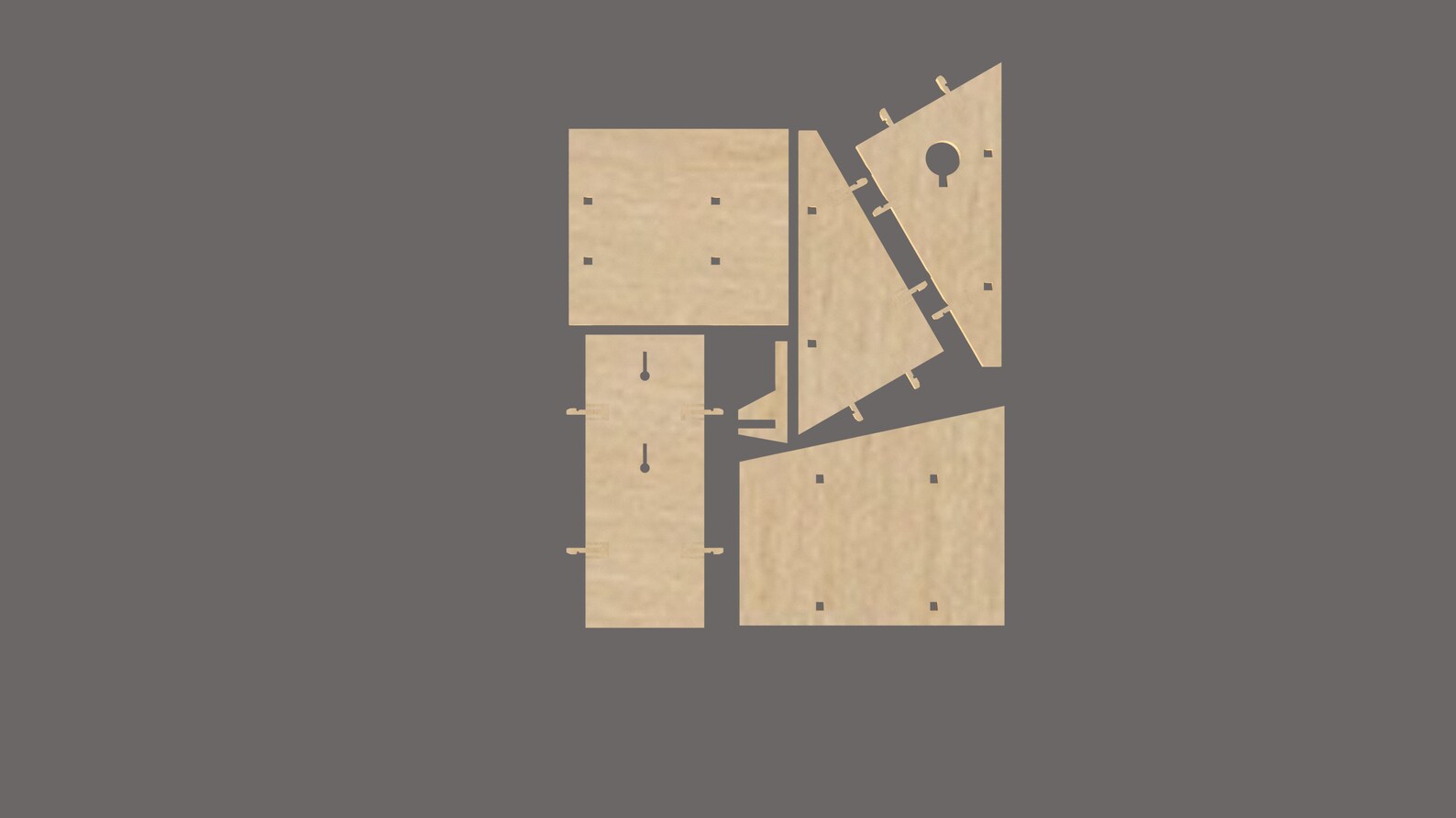 Digital CNC Files for Flat Packed Bird Boxes. - Etsy
