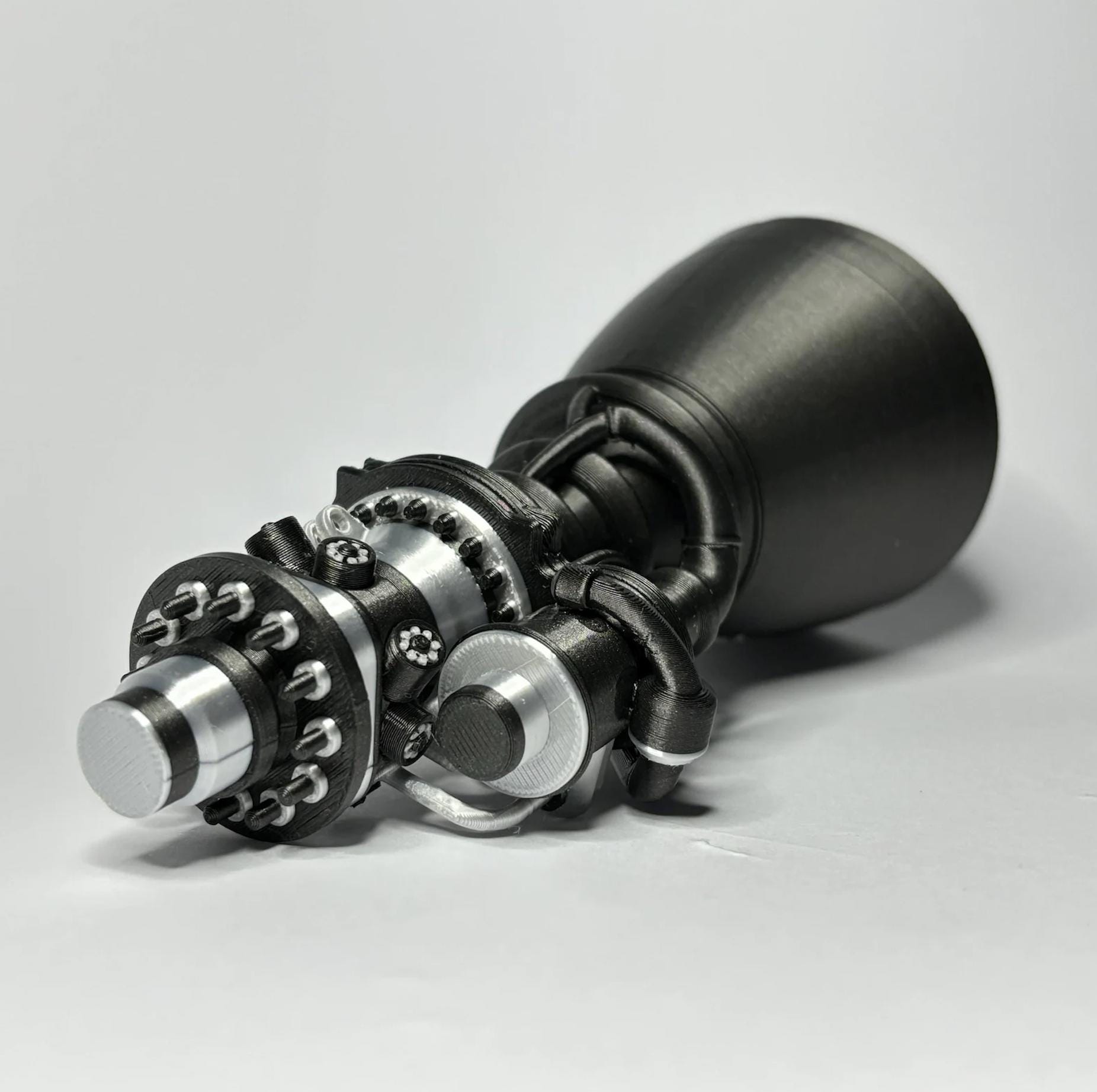 Raptor 3 Space X Rocket Engine, July 2024 Version. 1:10 Unit 320mm Tall ...