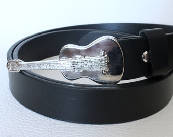 Guitar Fretboard Belt Buckle With Strings - Etsy