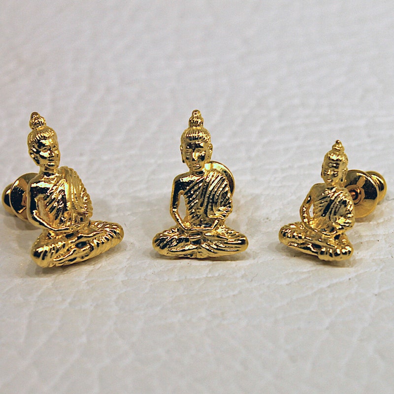 Buddha Earrings - Etsy