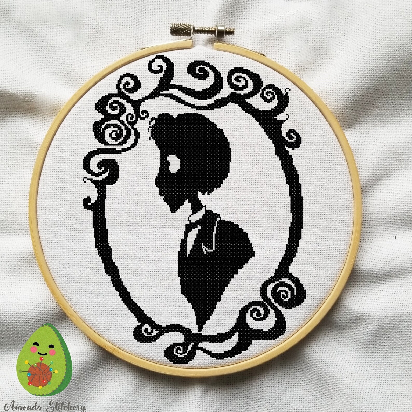Corpse Bride Emily and Victor Cross Stitch Pattern Bundle. Valentine's ...