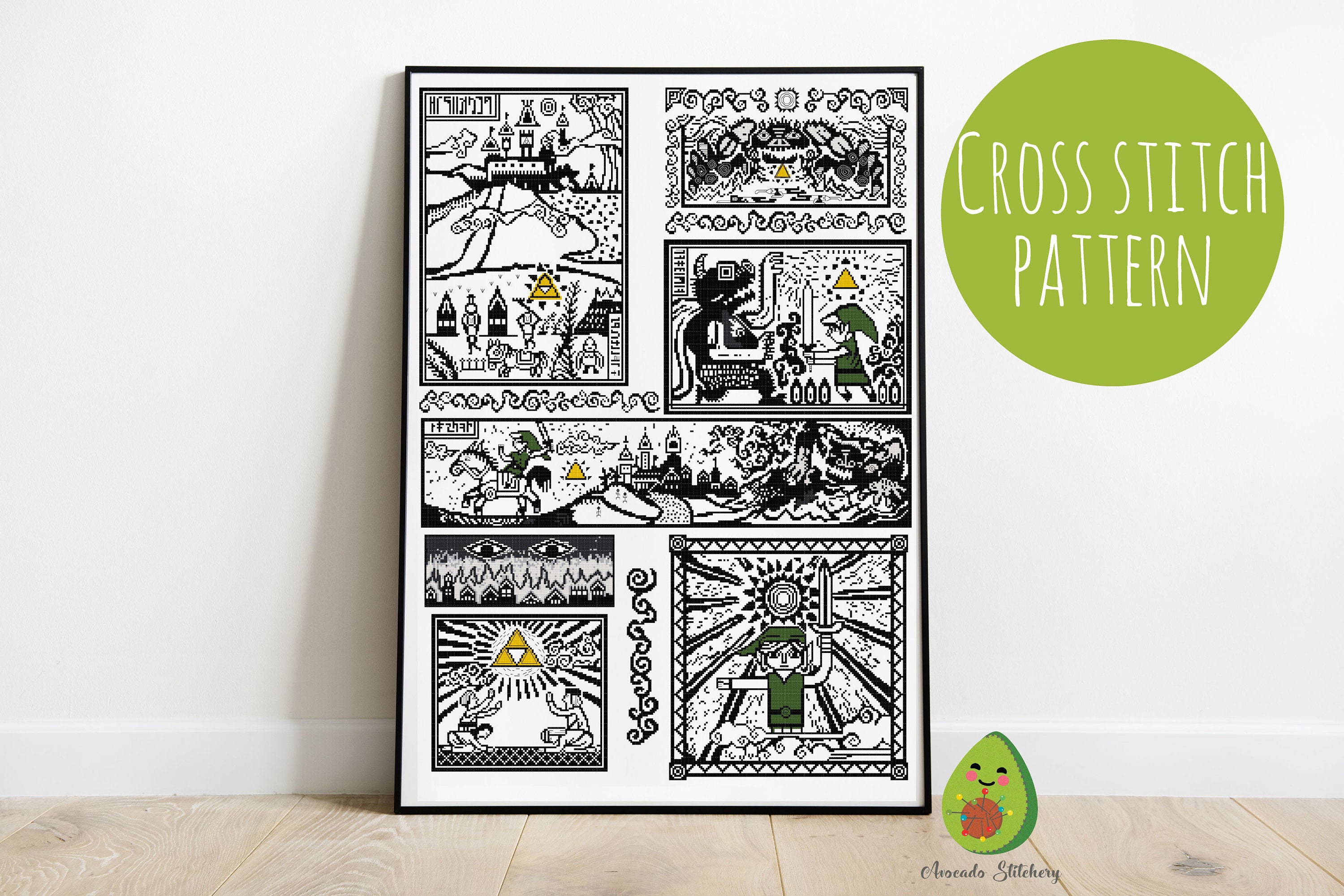 Legend of Zelda Wind Waker Story Cross Stitch Digital - Etsy UK