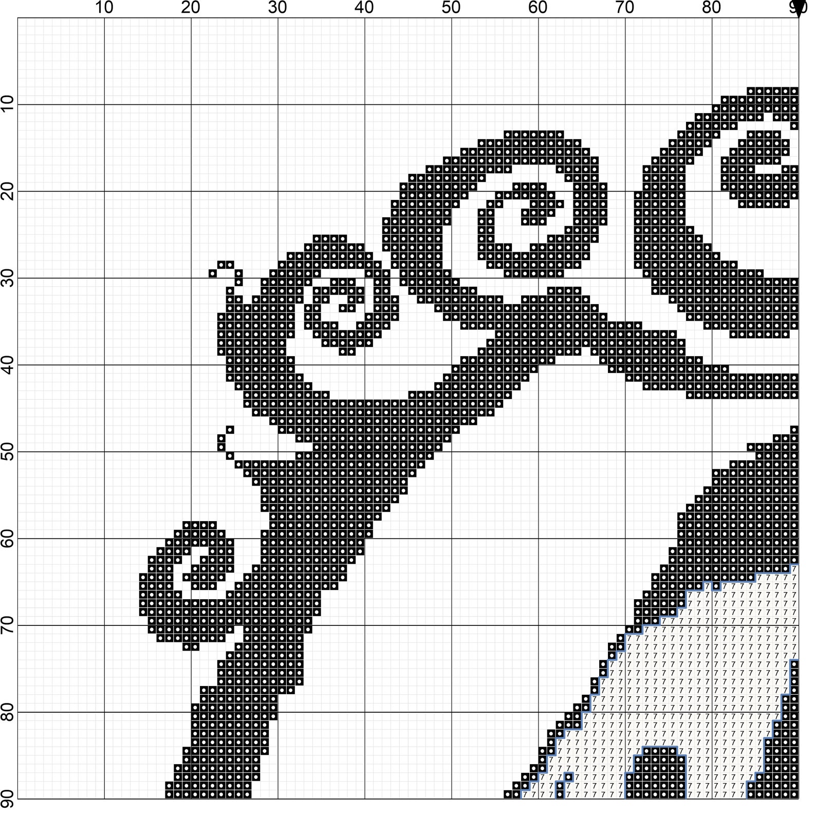 Corpse Bride Emily and Victor Cross Stitch Pattern Bundle. Valentine's ...