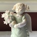Vintage Russ “june” Porcelain Figurine, Girl Angel With Flowers - Etsy