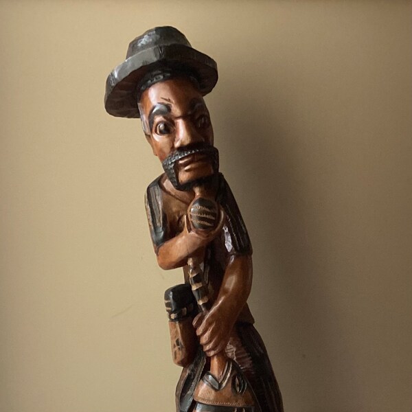 African Man Statue - Etsy