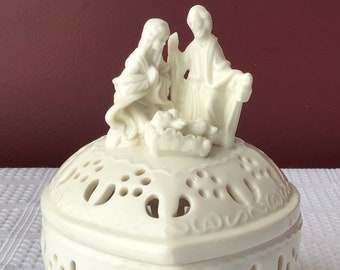 Nativity Trinket Box - Etsy
