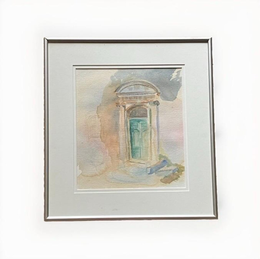 VTG Original Watercolor Painting by American Artist Connie Boland ...