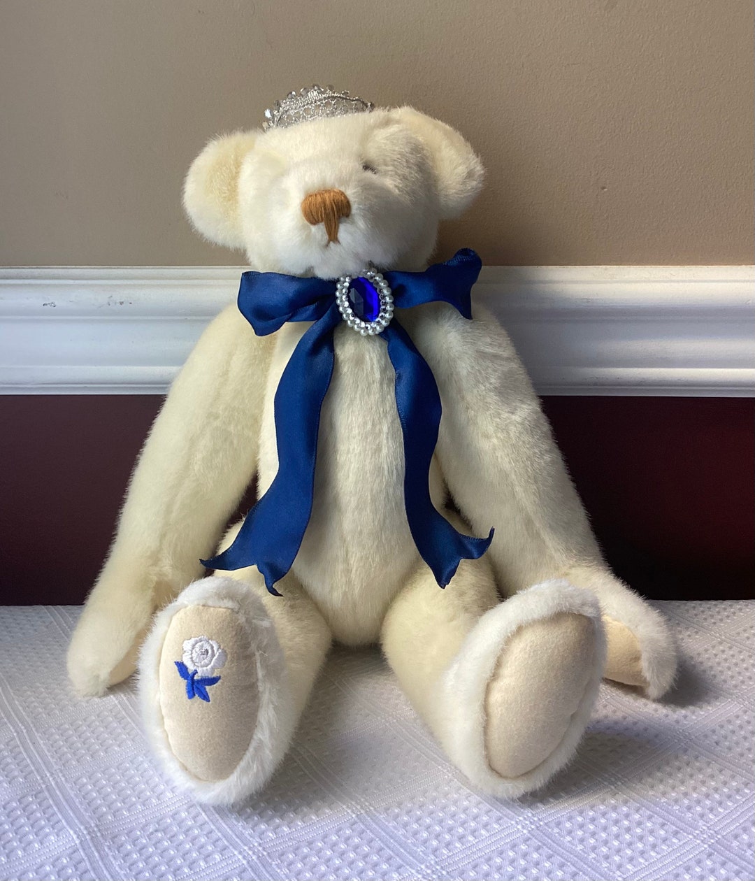 VTG Ashton Drake “princess Diana” Teddy Bear Designed by Lenore Dement ...