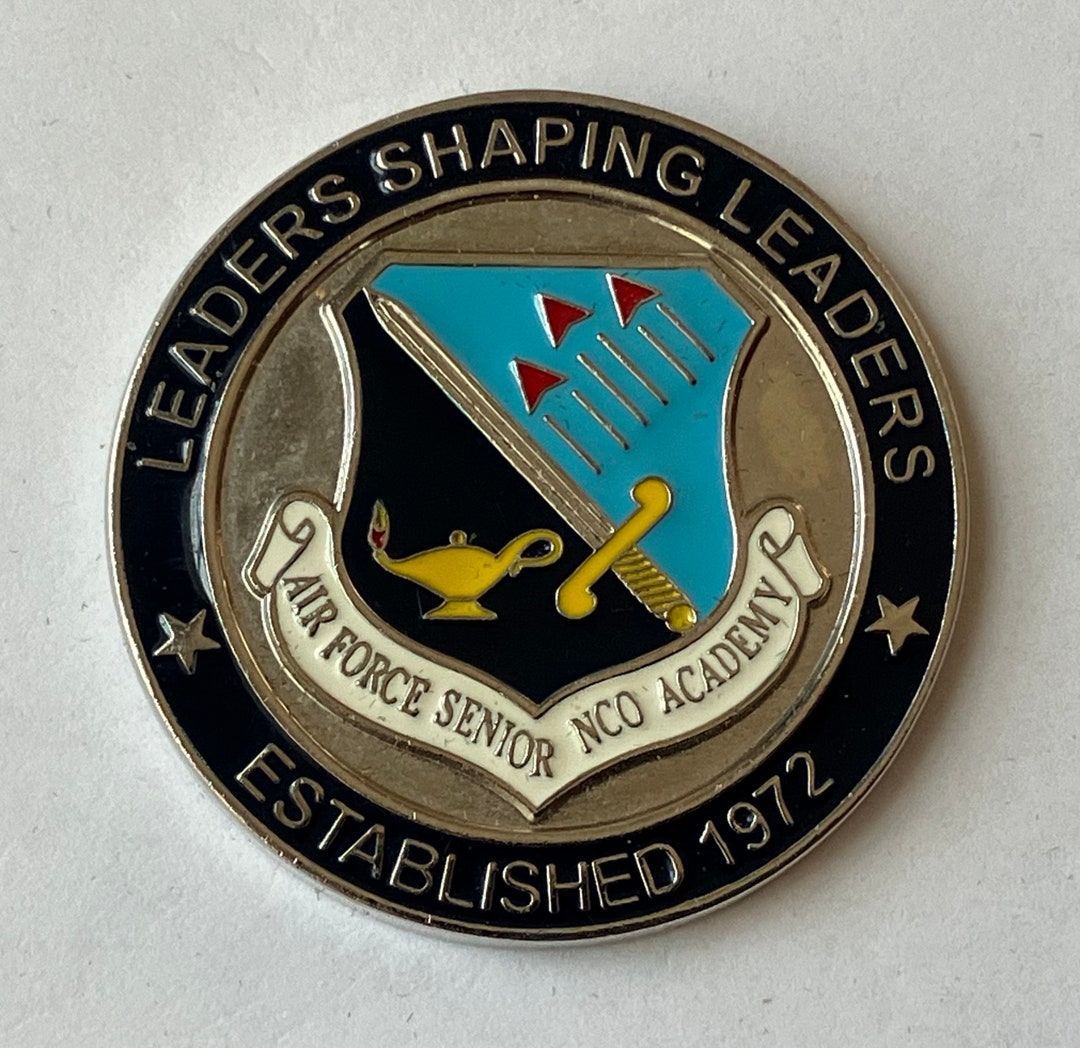 US Air Force Senior NCO Academy Maxwell/ Gunter Annex Challenge Coin - Etsy