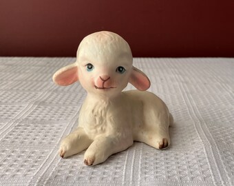 Porcelain Lamb Vintage - Etsy