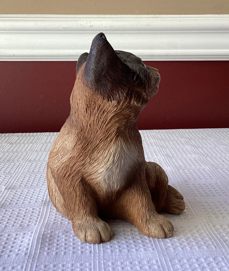 Vintage Sandicast Sit Kitten Calico Cat Figurine Handcast & | Etsy