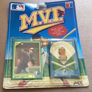 Vintage MLB M.V.P. Major League Players Collector Player Card With Pin ...