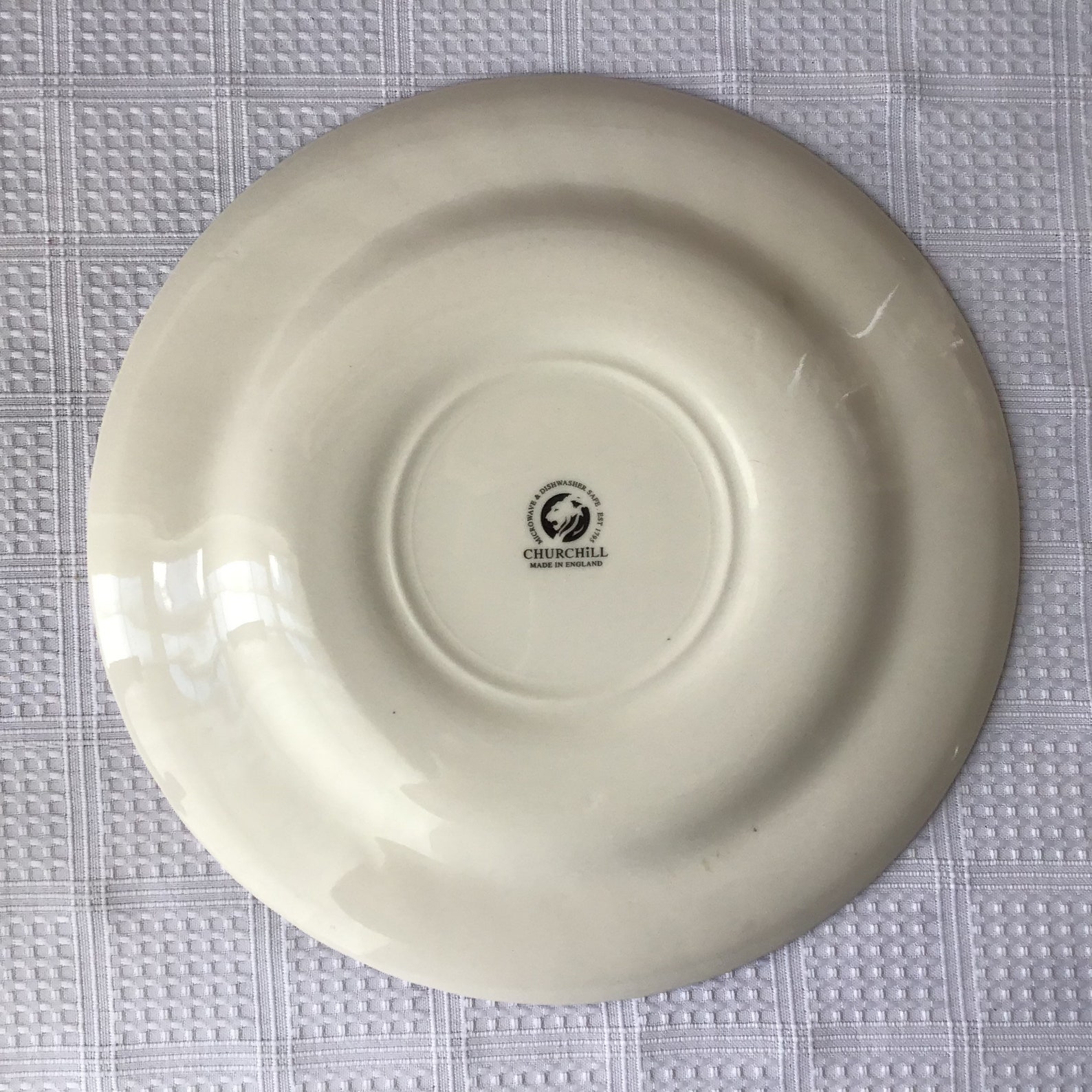 Vintage Churchill Porcelain Plate Made In England 10 | Etsy