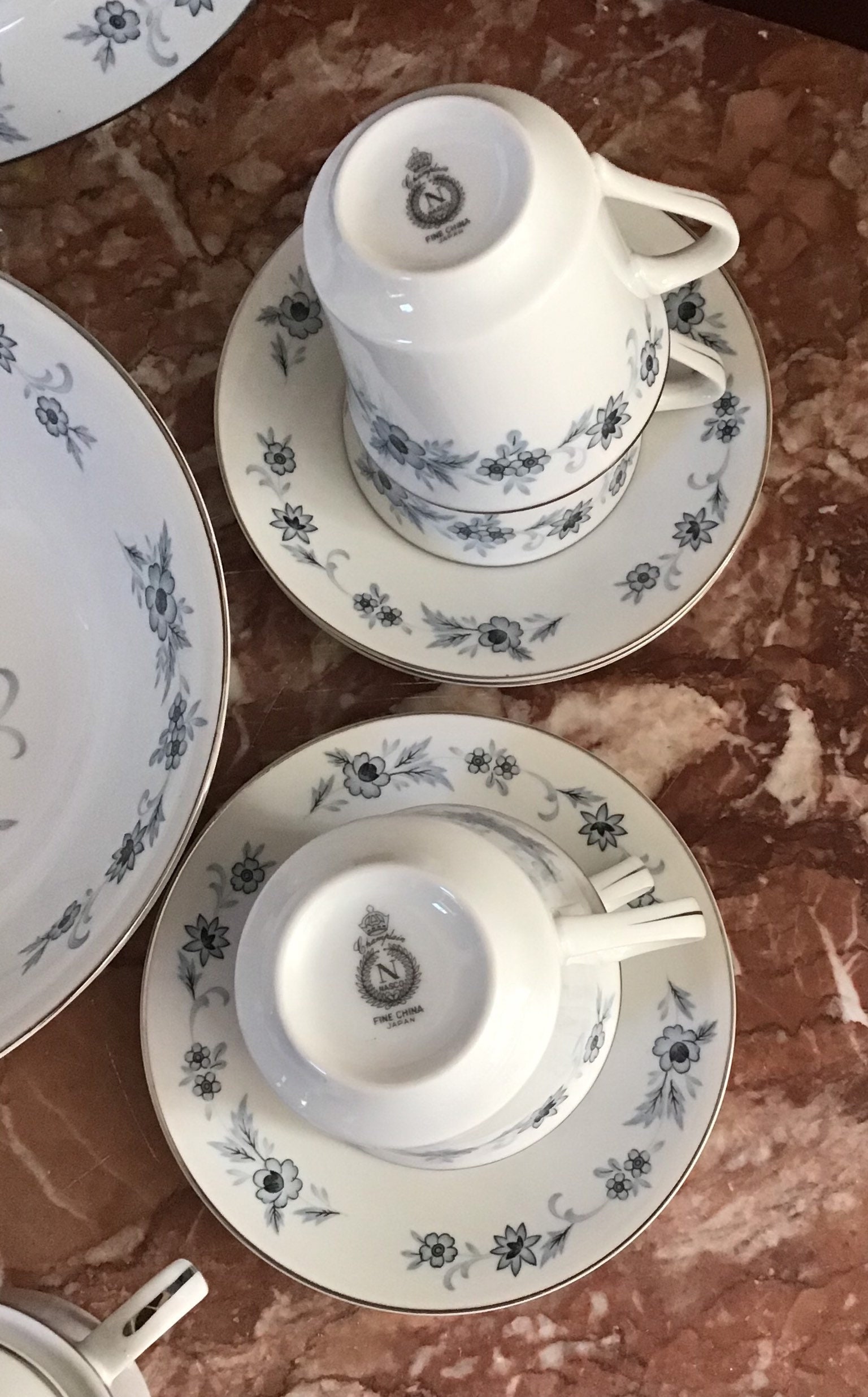 Lot of 21 Piece Nasco Fine China Champlain Made in Japan - Etsy