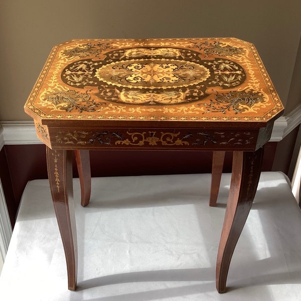 Wood Music Table - Etsy