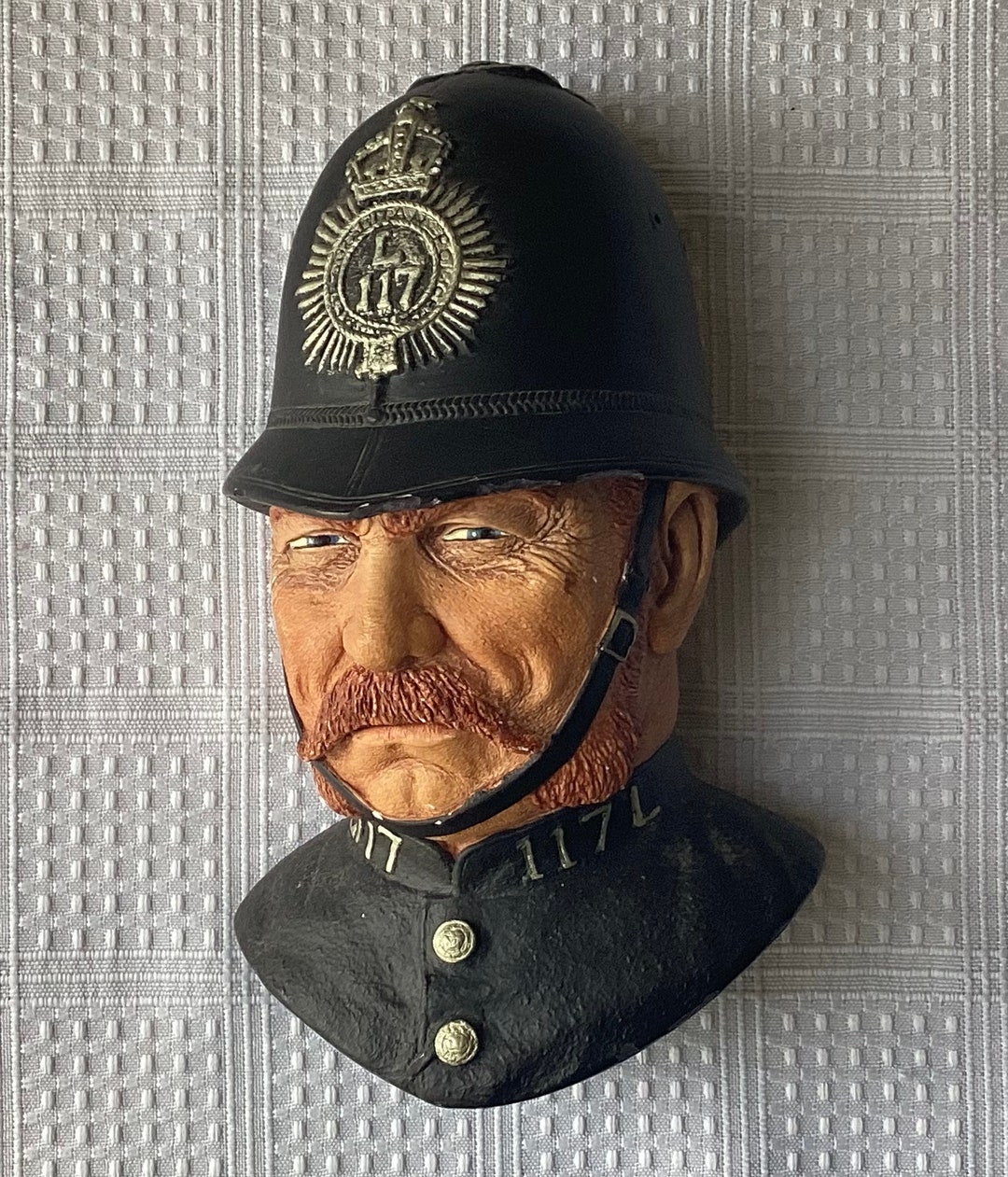 Vintage Imagical Models by Bossons Victorian Bobby Wall Plaque, England ...
