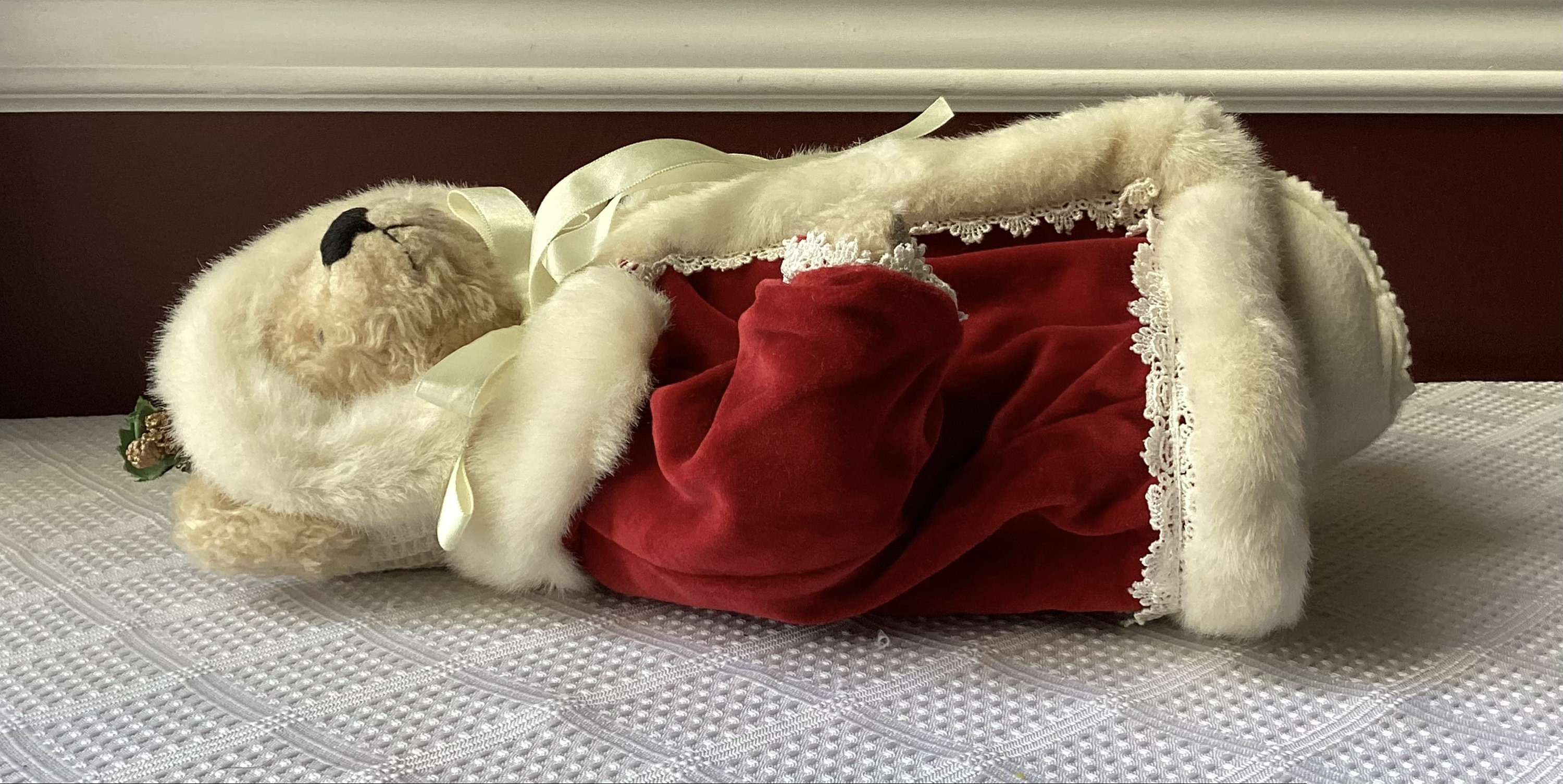 The Franklin Mint Heirlooms Bears Christmas Bear 14 Tall - Etsy