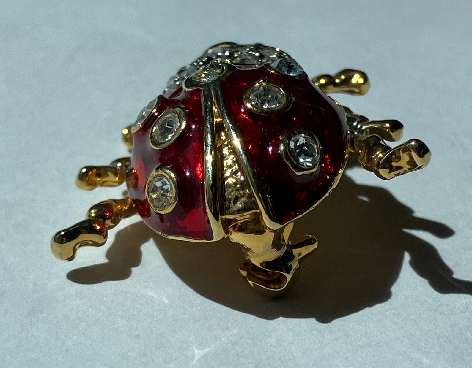 Vintage Christian Dior Style Ladybug Brooch, Unmarked - Etsy