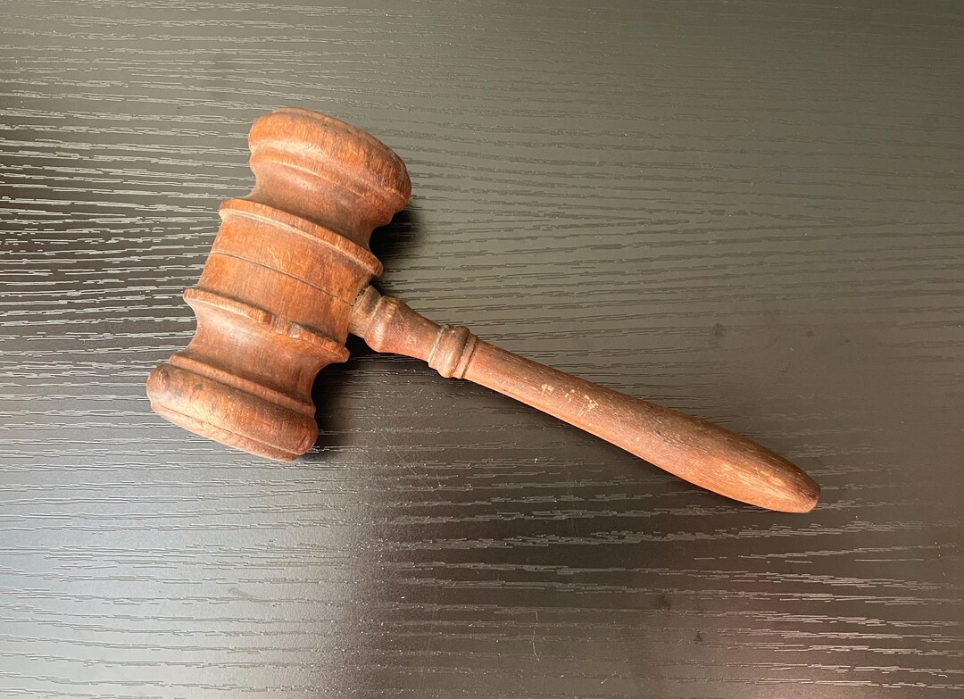 Antique Wooden Gavel, Unmarked, 7" L X 3 3/8" W - Etsy