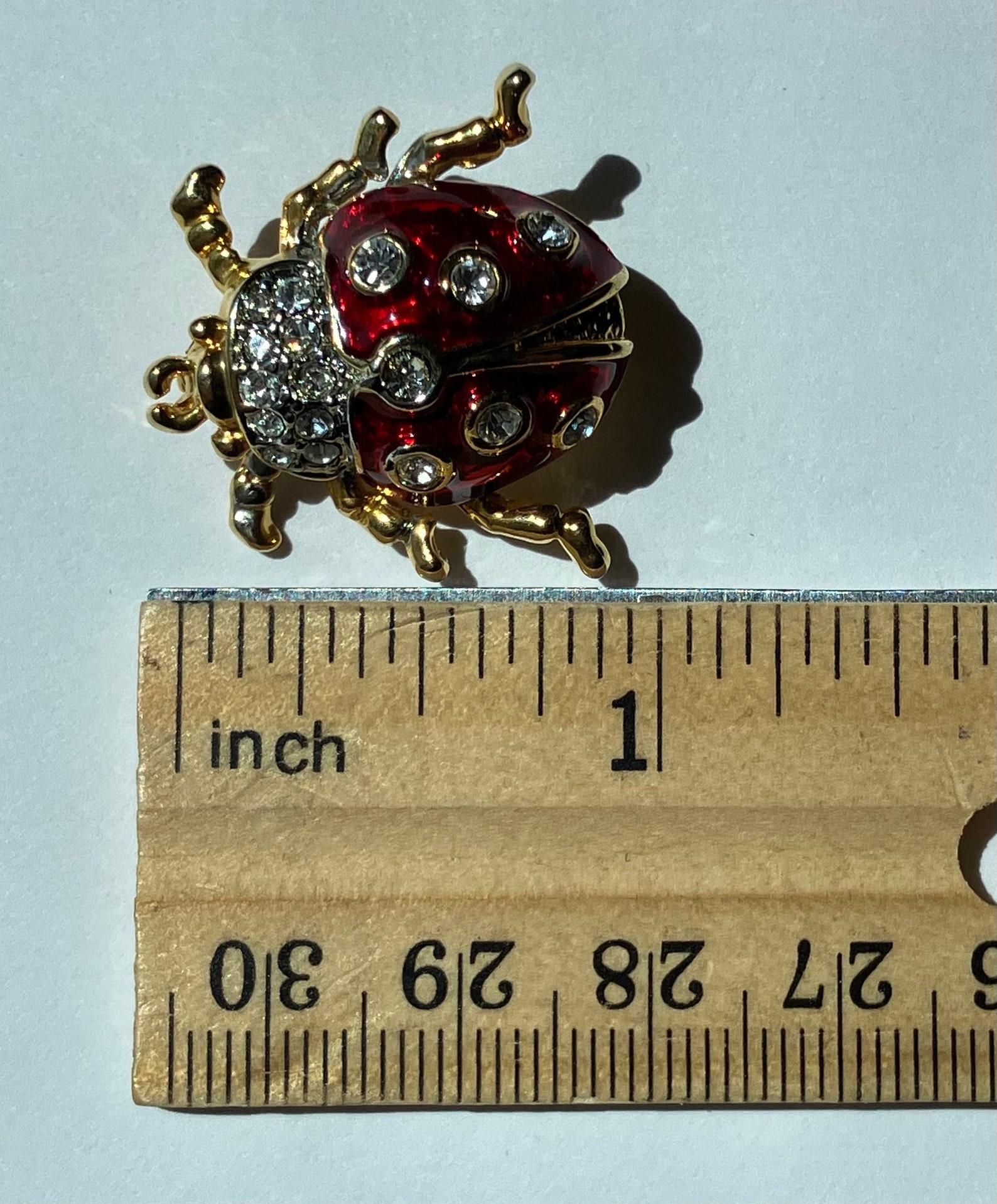 Vintage Christian Dior Style Ladybug Brooch, Unmarked - Etsy