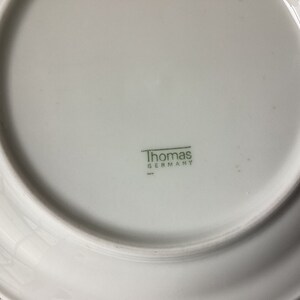 Set of 7 Vintage Thomas Germany Porcelain Luncheon (2) & Bread (5 ...
