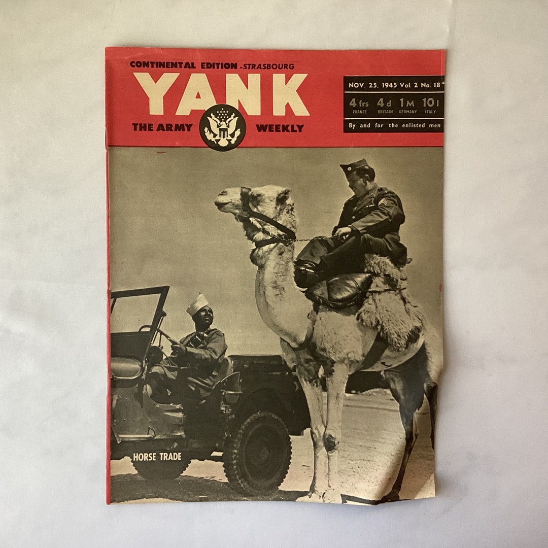 WWII Yank the Army Magazine, Continental Edition, Nov 25, 1945, Vol. 2 ...