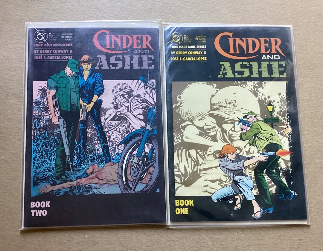 Lot of 2 DC Comics Cinder and Ashe Comic Books, No. 1 & No. 2 - Etsy