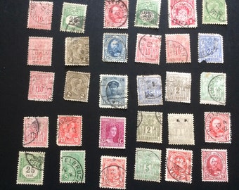 Lot of 10 Antique 1928 Latvian Pycckar Noyta Postage Stamps - Etsy