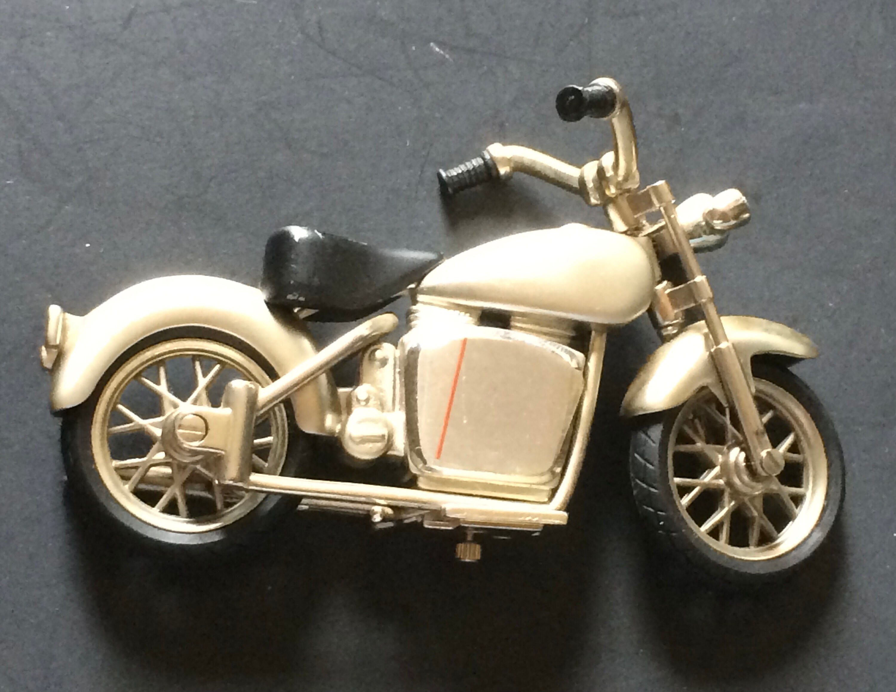 Vintage Miniature Elgin Motorcycle Quartz Clock With Japan - Etsy