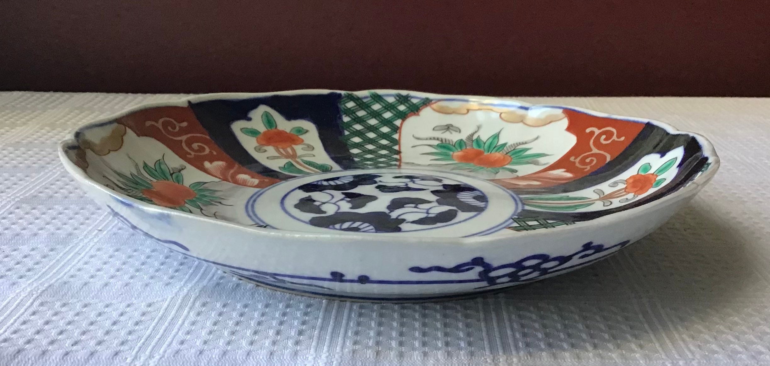 Antique 19th C. Chinese Porcelain Shallow Bowl/ Plate 8 1/4 | Etsy