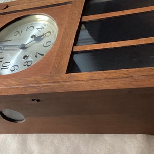 Antique German Mauthe Wall Clock With Key & Pendulum, Needs Service - Etsy