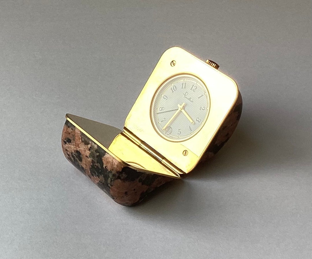 Vintage Rare Pomellato Pocket Watch/ Small Travel Alarm Clock in ...