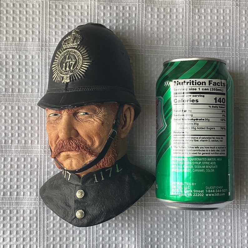 Vintage Imagical Models by Bossons Victorian Bobby Wall | Etsy