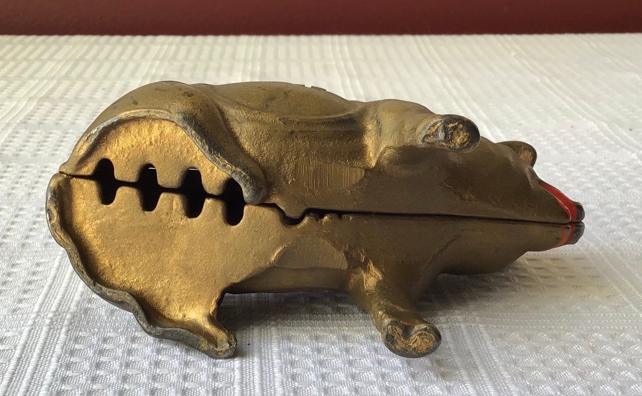 Vintage Cast Iron Pig Coin Bank/ Piggy Bank - Etsy UK