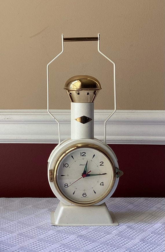 Vintage Blessing Railway Lantern Mechanical Clock Made in | Etsy