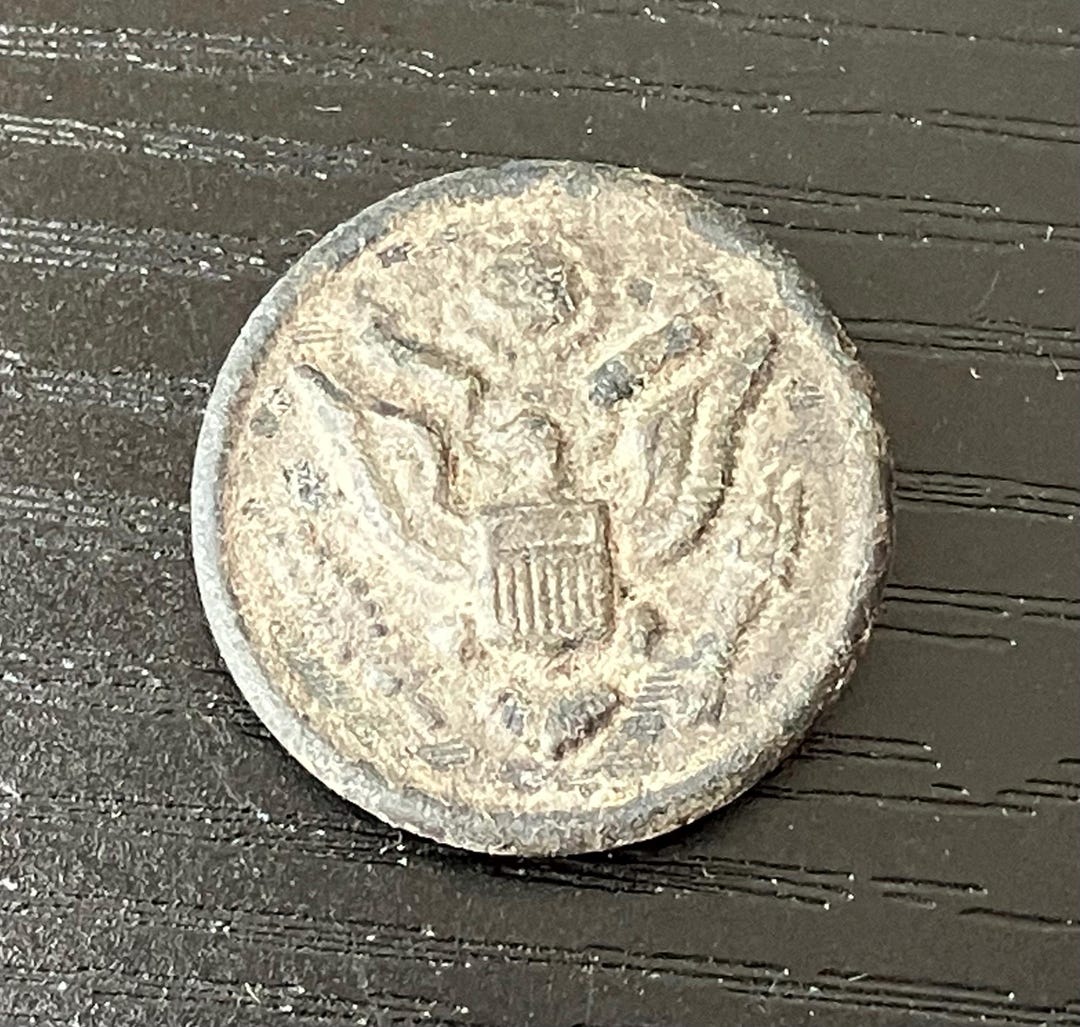 Antique WWI US Army Button - Etsy