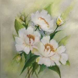 Vintage Original Watercolor on Art Paper Signed F. Carpenter - Etsy