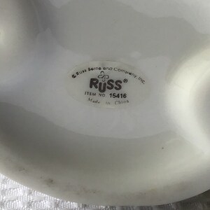 Vintage Russ “june” Porcelain Figurine, Girl Angel With Flowers - Etsy