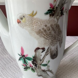 VTG 15-piece Chinese Porcelain Tea Set With Cockatoo Bird Design ...