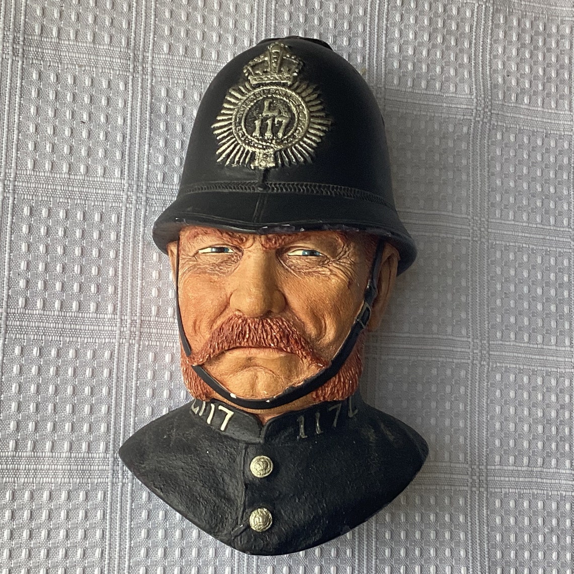 Vintage Imagical Models by Bossons Victorian Bobby Wall | Etsy