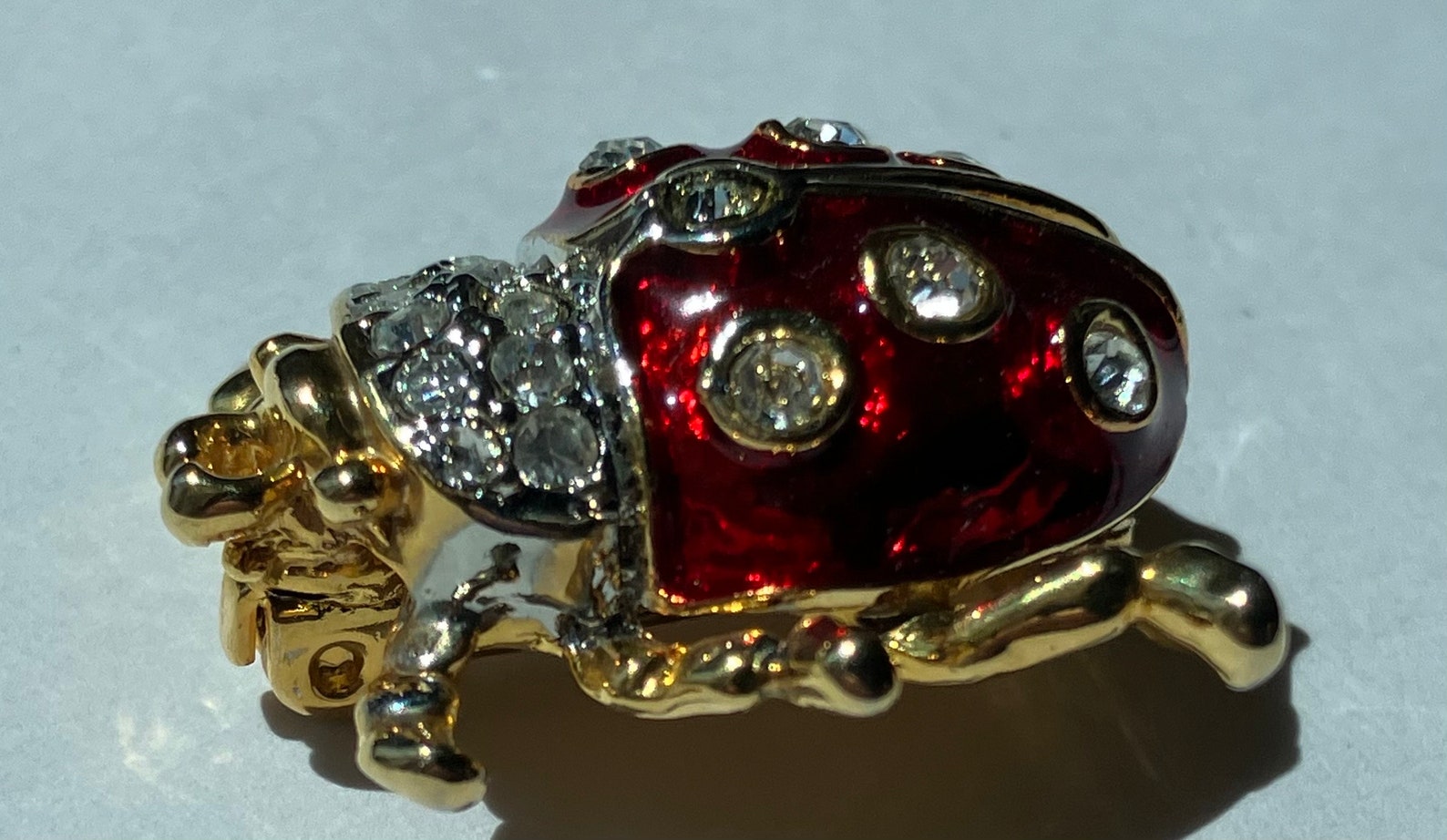 Vintage Christian Dior Style Ladybug Brooch, Unmarked - Etsy
