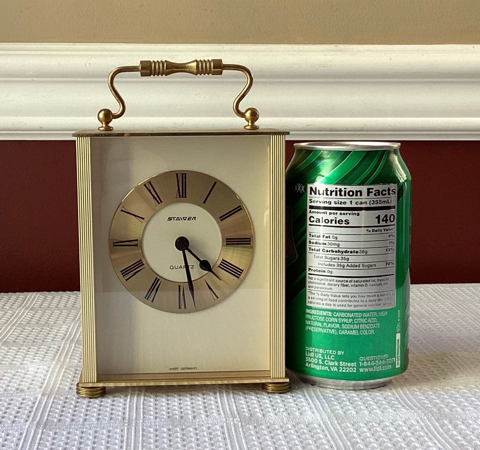 Vintage Staiger Quartz Clock Made in West Germany Working | Etsy