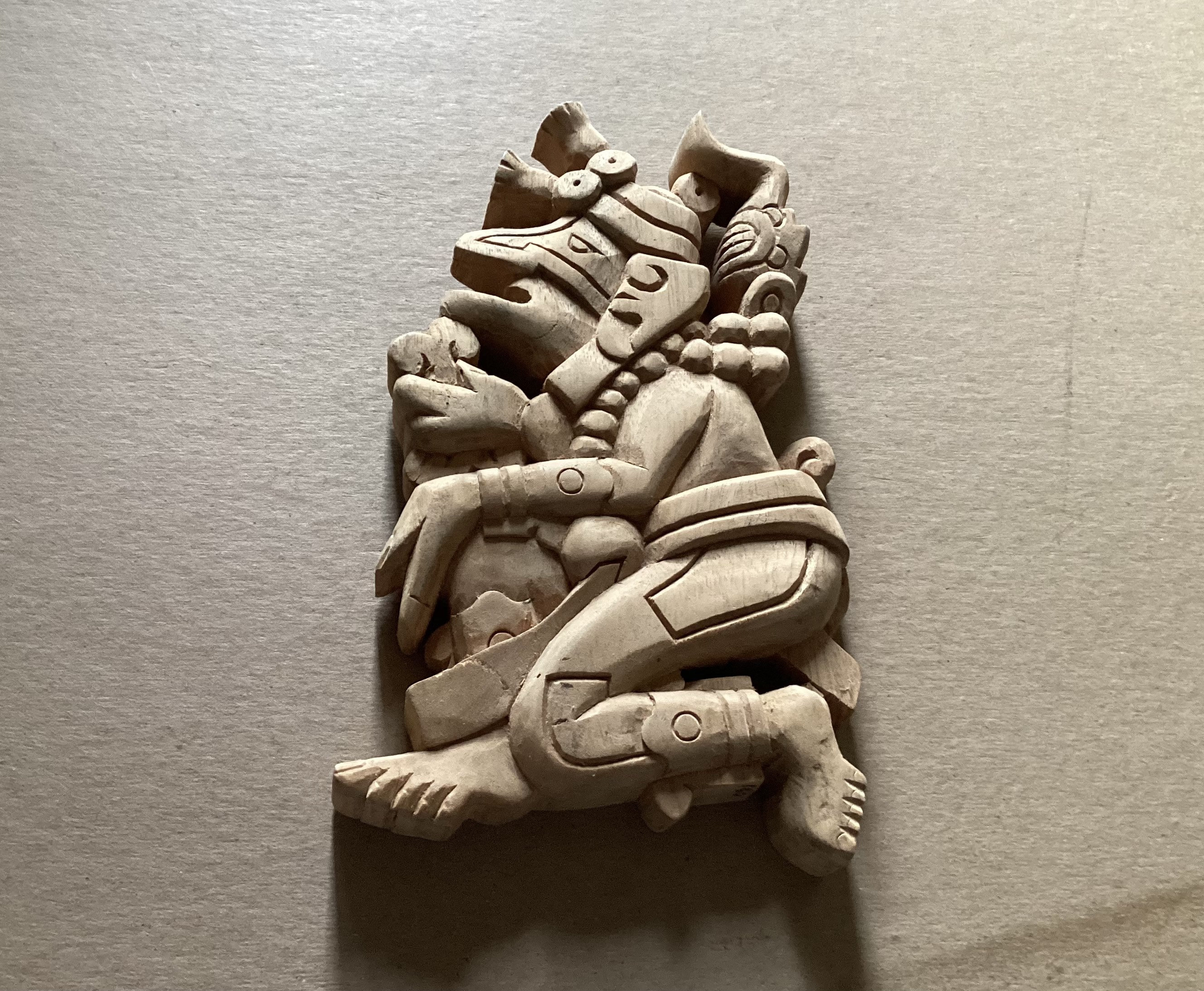 Mayan Corn God Statue